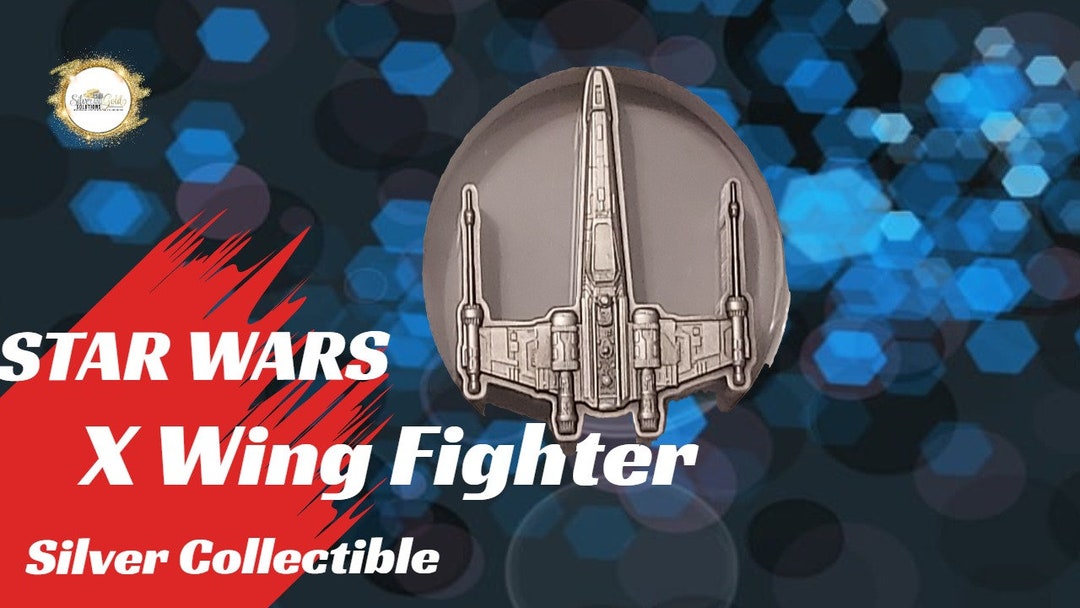 Star Wars X-wing Fighter 1oz Fine Silver Coin - 2022 NGC MS70 - Etsy