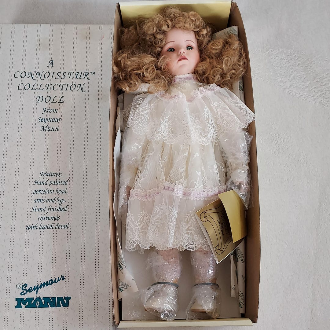 Ramona Porcelain Doll 1992 Seymour Mann A Connoisseur Collection Doll ...
