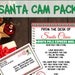 Santa Cam Letter and Envelope Pack – Printable & Editable Santa Claus ...