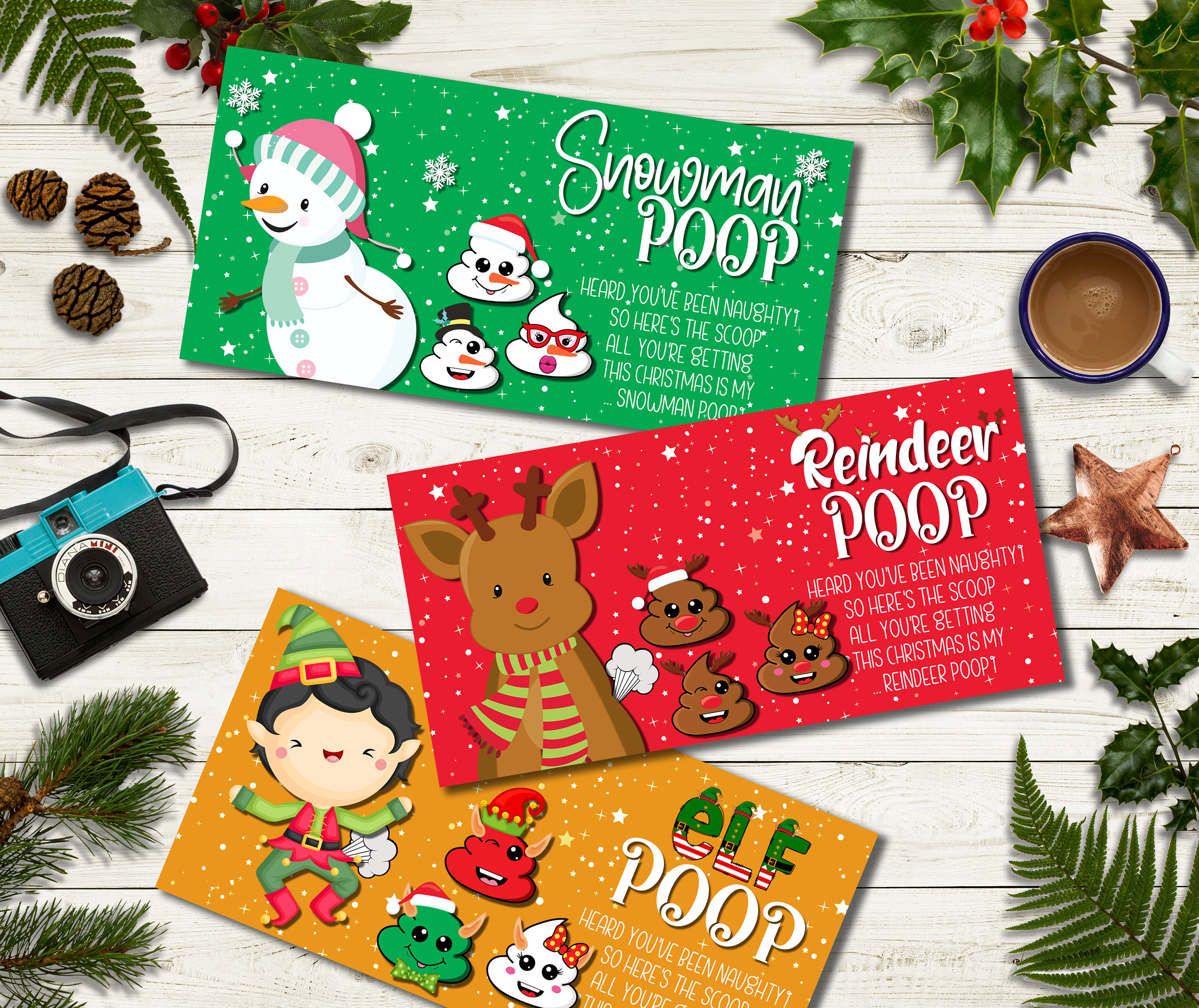 Reindeer Poop Clipart