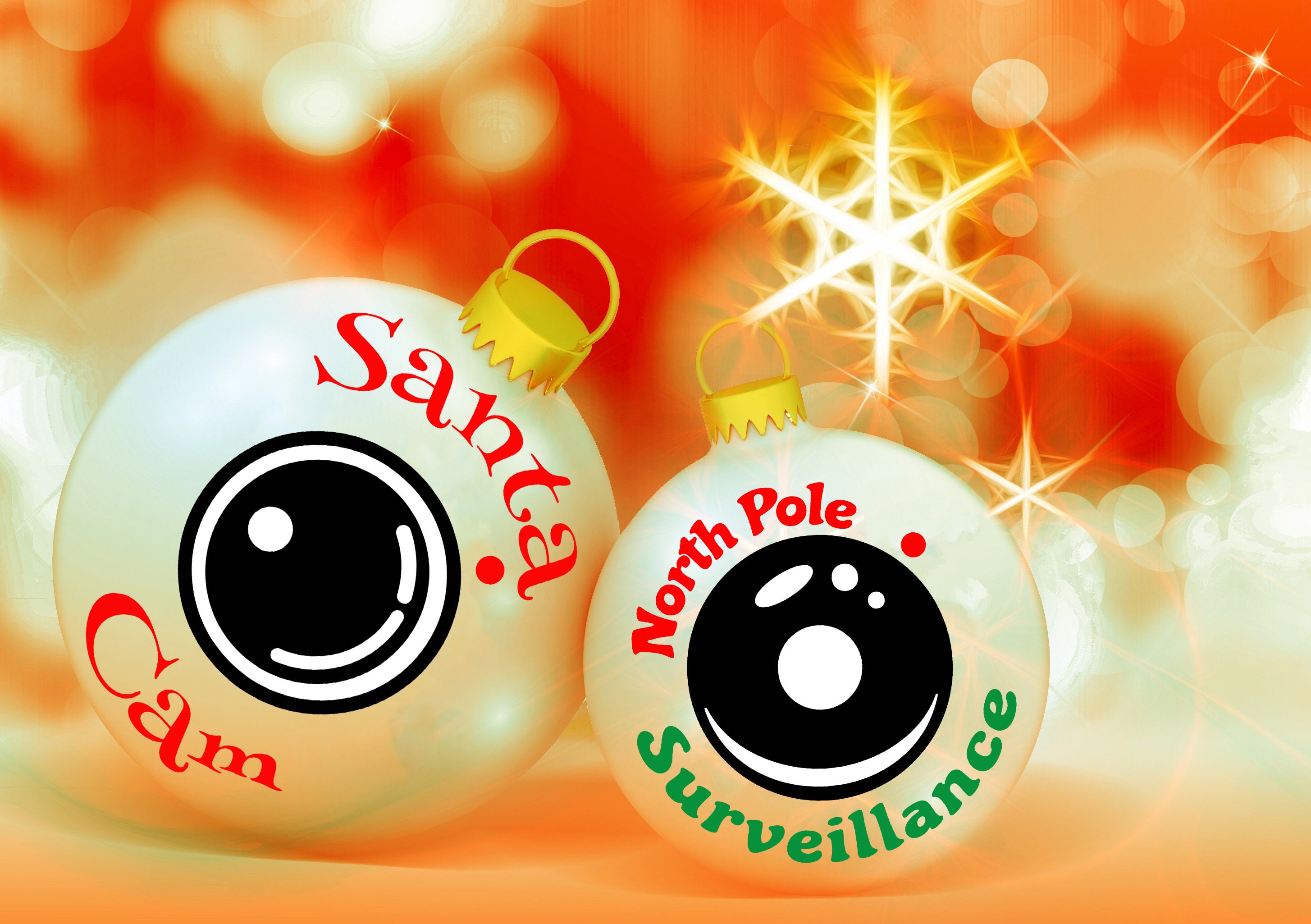 6 Santa Cam SVG Designs,christmas SVG Bundle Including Elf Watch ...