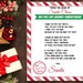 Printable Santa's Lost Button Poem Card/letter, Editable Santa's ...