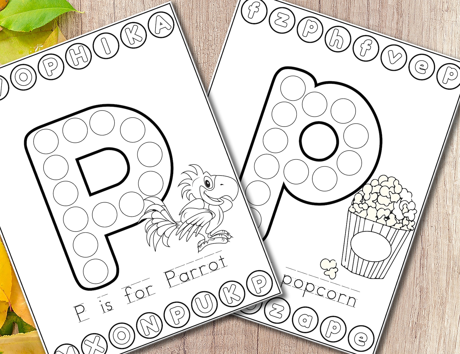 Dot Marker Printable Activity Book, Do-a-dot Art Printable for Toddlers ...
