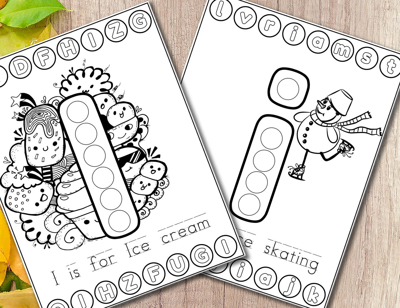 Dot Marker Printable Activity Book, Do-a-dot Art Printable for Toddlers ...