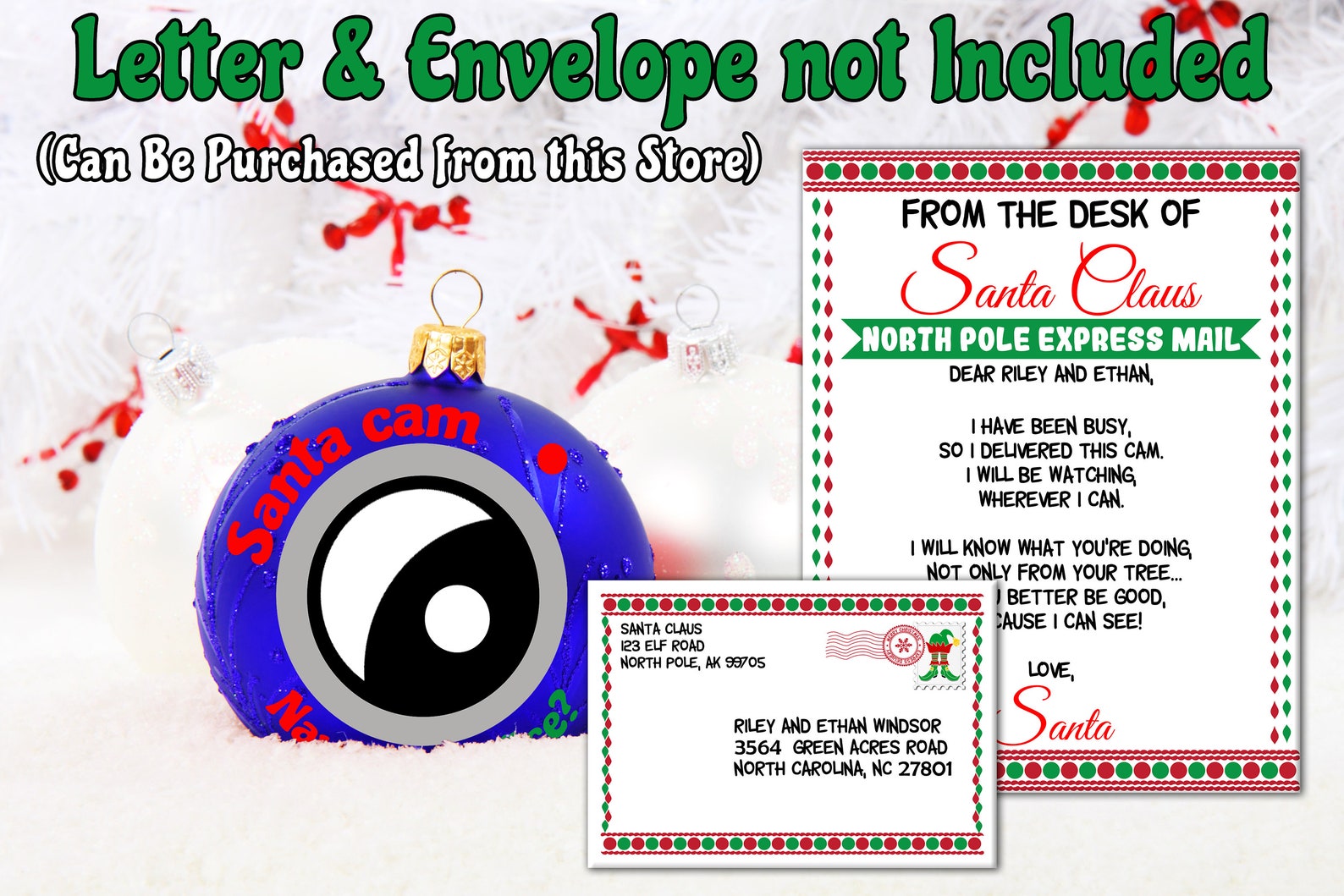 6 Santa Cam SVG Designs,christmas SVG Bundle Including Elf Watch ...