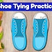 Shoe Tying Practice - Printable Shoe Lacing Cards, Life Skill for Kids ...