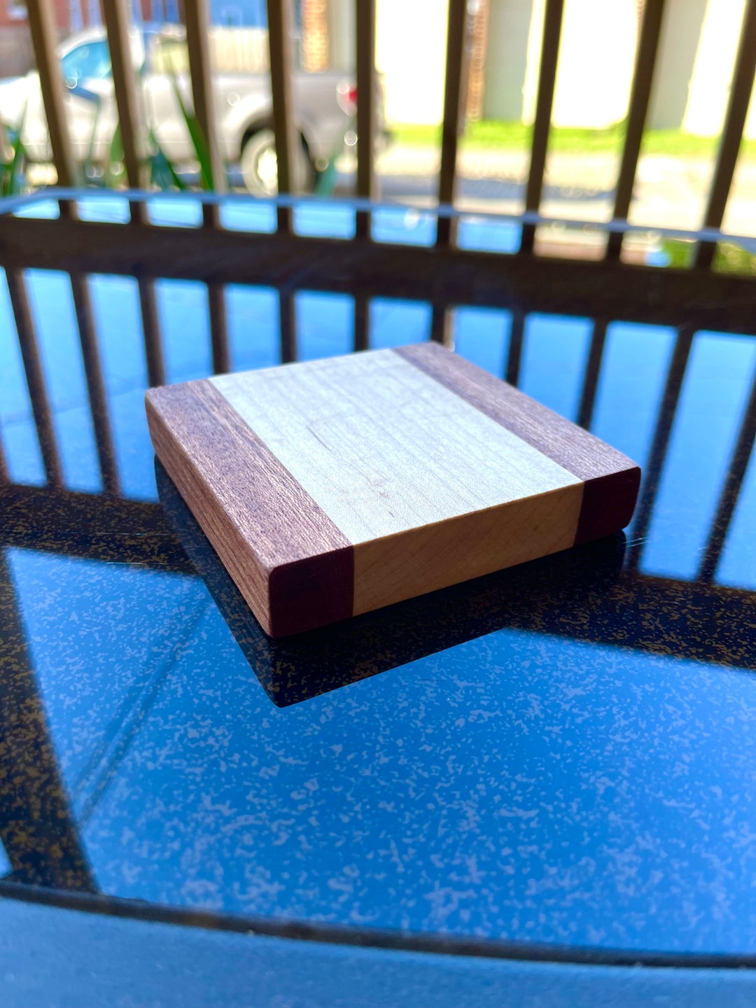 Maple and Mahogany Coasters - Etsy