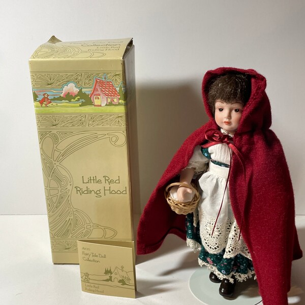 Red Riding Hood Dolls - Etsy