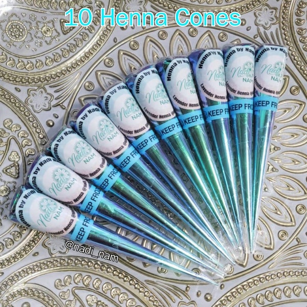 Henna Cones - Etsy