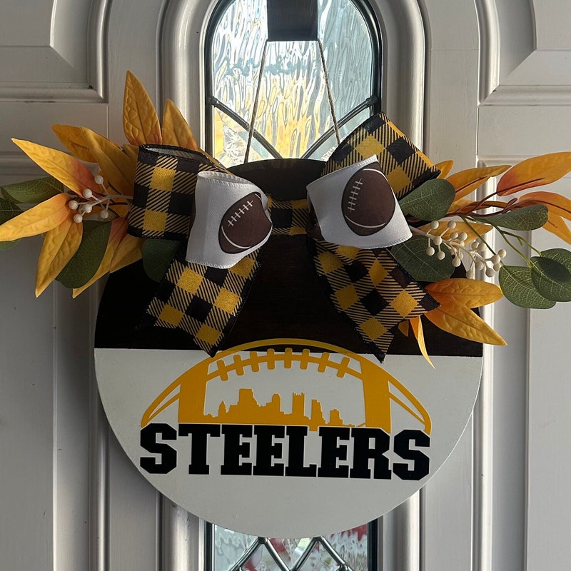 Steelers Wood Sign - Etsy