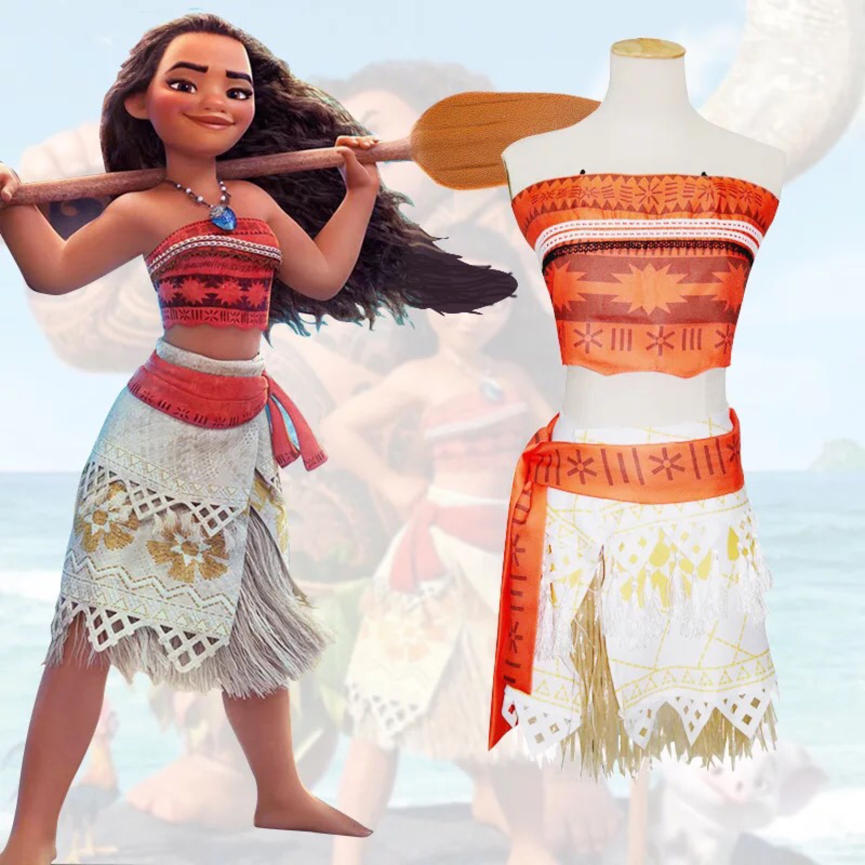 Moana custome Moana outfits | Etsy