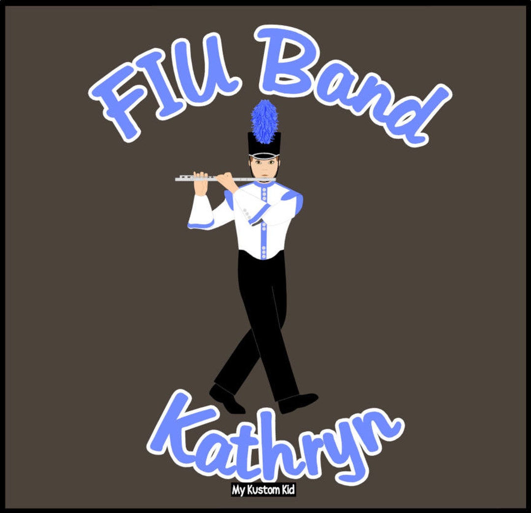Marching Band Flute Decal 2 - Etsy
