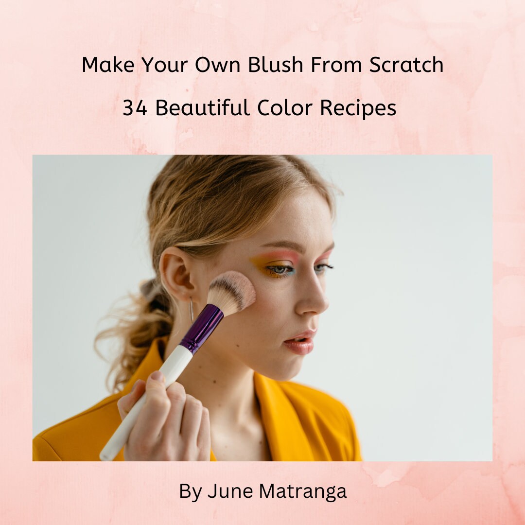 DIY How to Make Blush From Scratch - Etsy