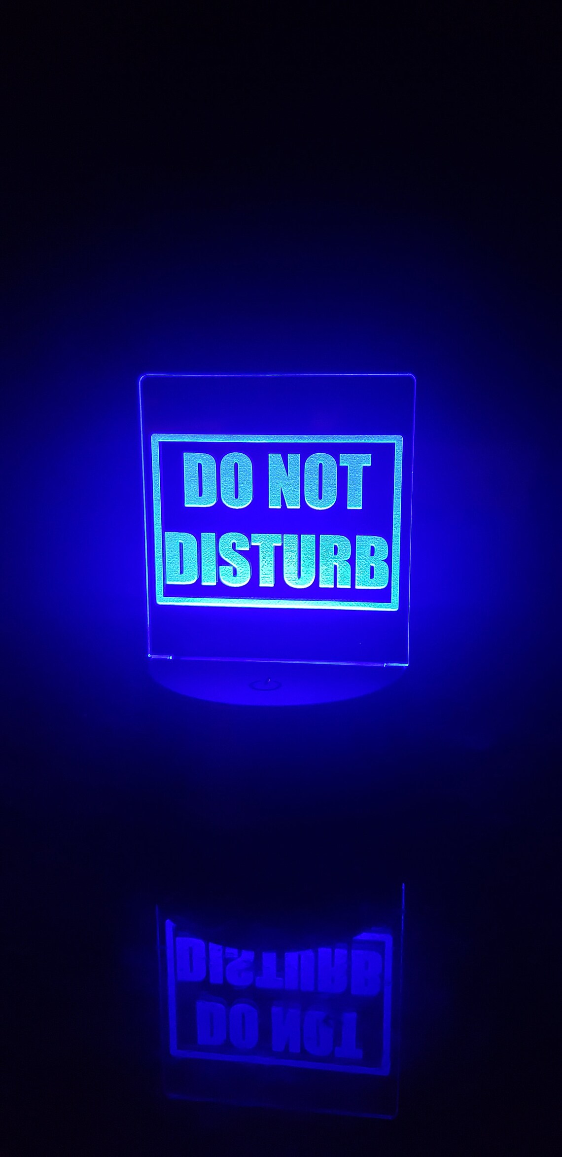 Do Not Disturb Remote Controlled LED Light, Night Light, Office Light ...