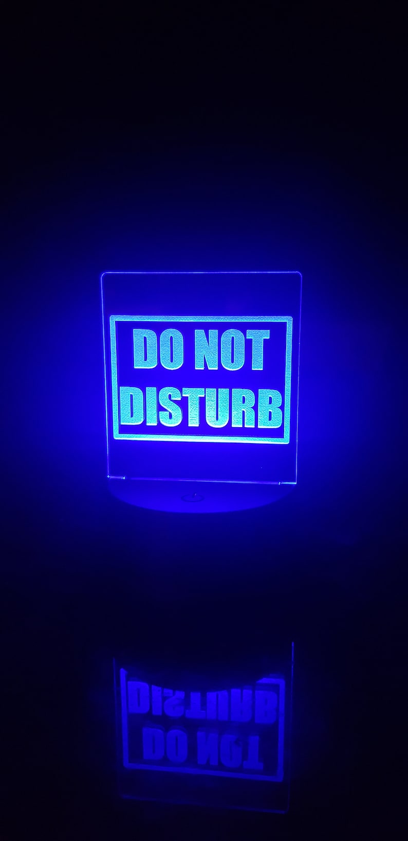 Do Not Disturb Remote Controlled LED Light, Night Light, Office Light ...