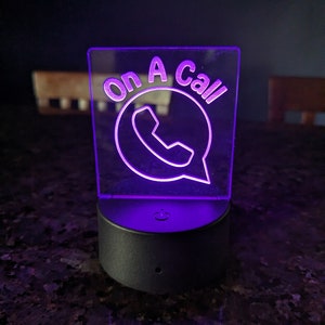 On A Call Remote Controlled LED Light, Night Light, Office Light, Desk ...