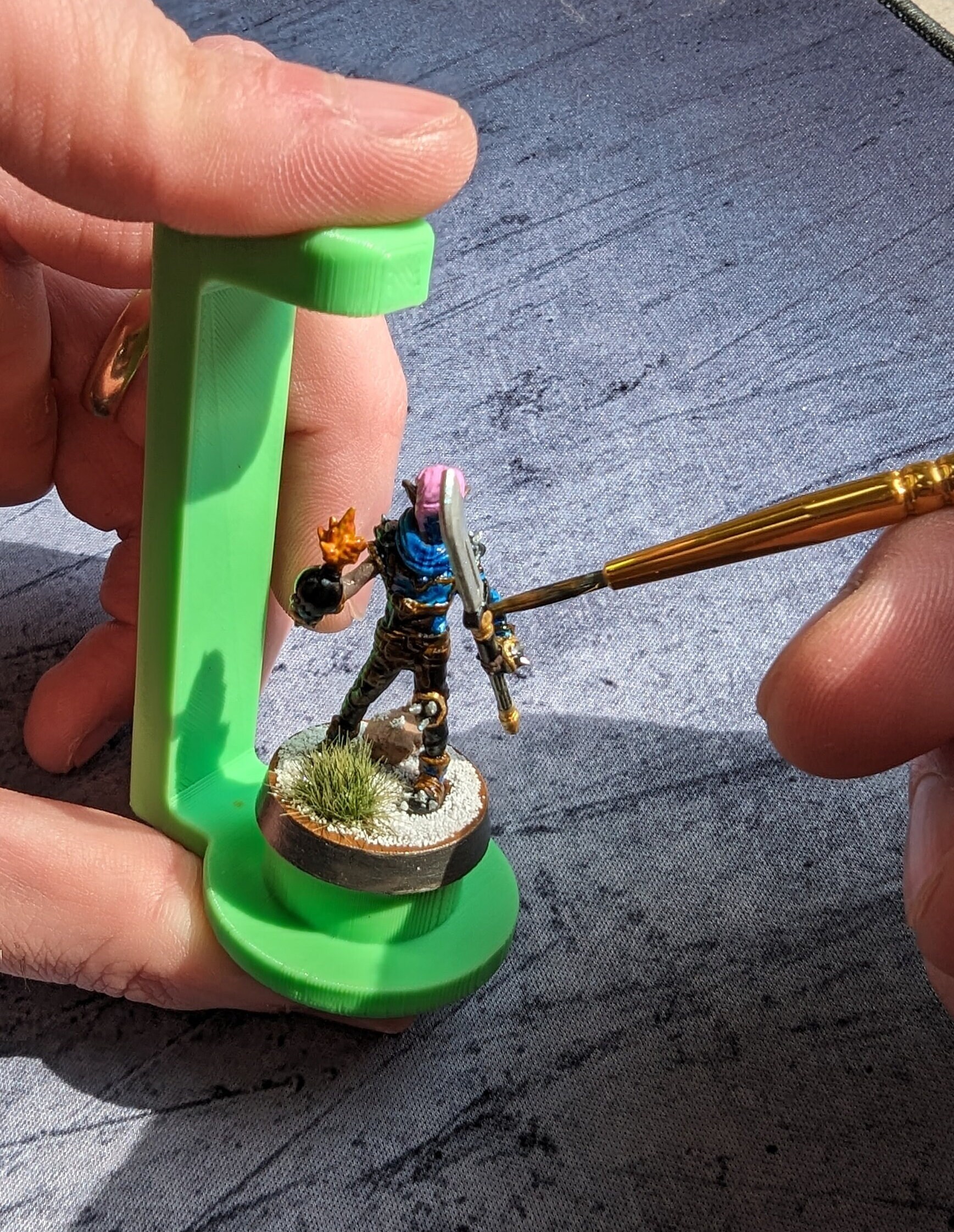 Magnetic Painting Handle/stand for Miniatures Table Top RPG Role ...