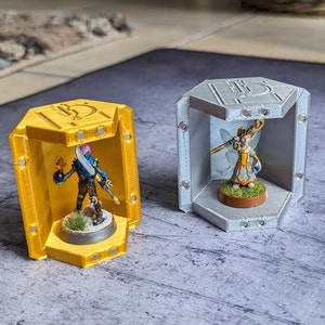 Hero Storage Magnetic Miniature Vault Miniature Storage 3D Printed ...