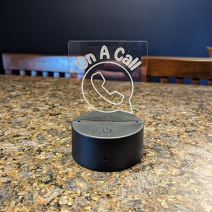 On A Call Remote Controlled LED Light, Night Light, Office Light, Desk ...