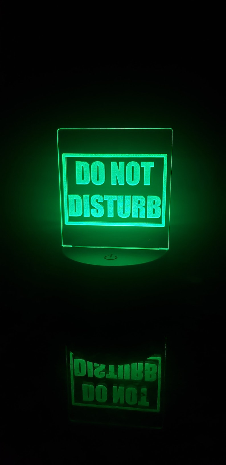 Do Not Disturb Remote Controlled LED Light, Night Light, Office Light ...