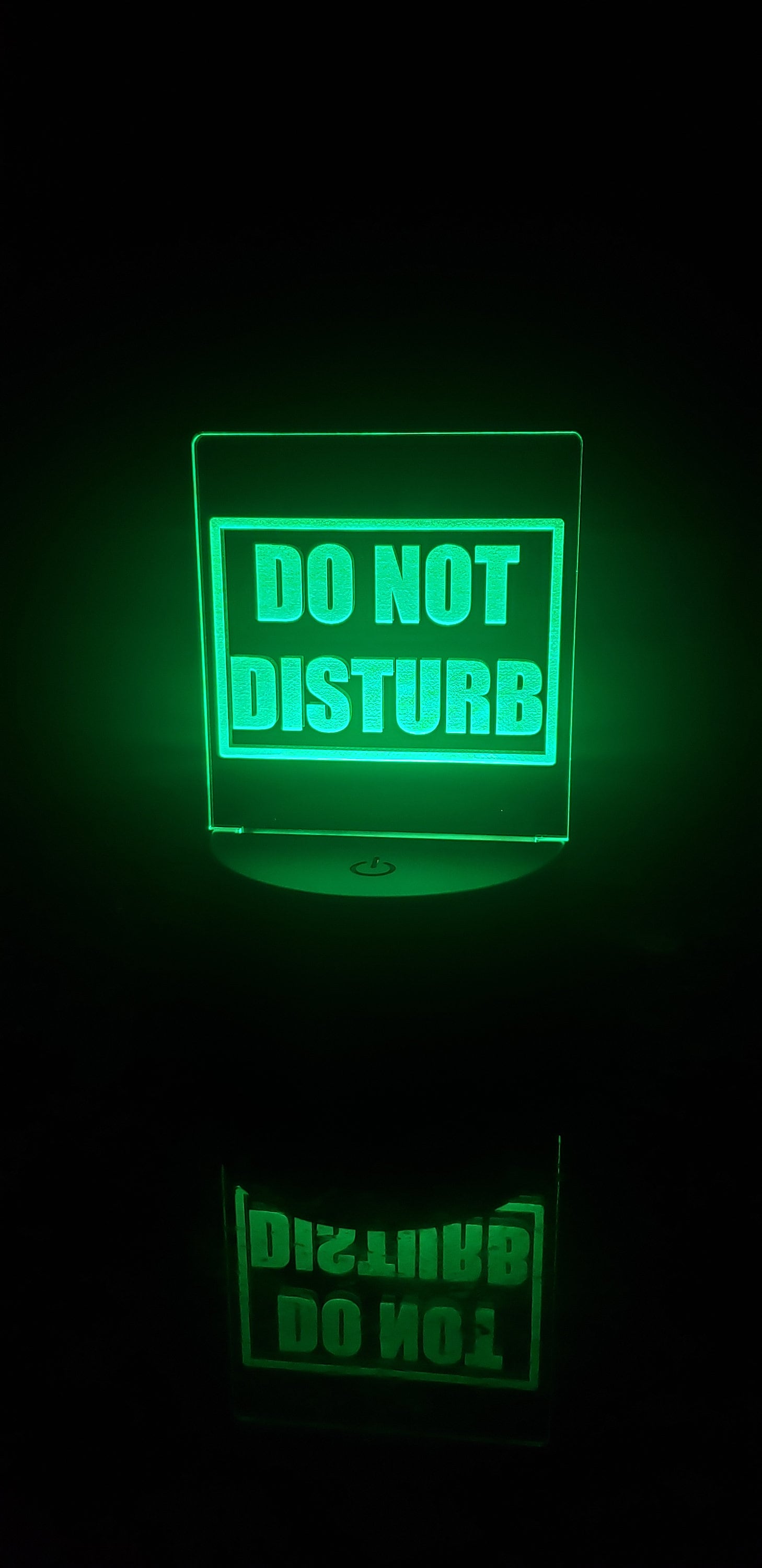 Do Not Disturb Remote Controlled LED Light, Night Light, Office Light ...