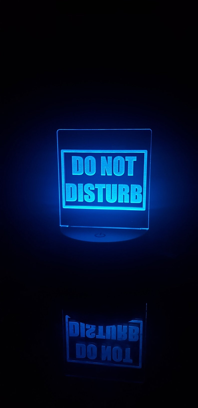 Do Not Disturb Remote Controlled LED Light, Night Light, Office Light ...