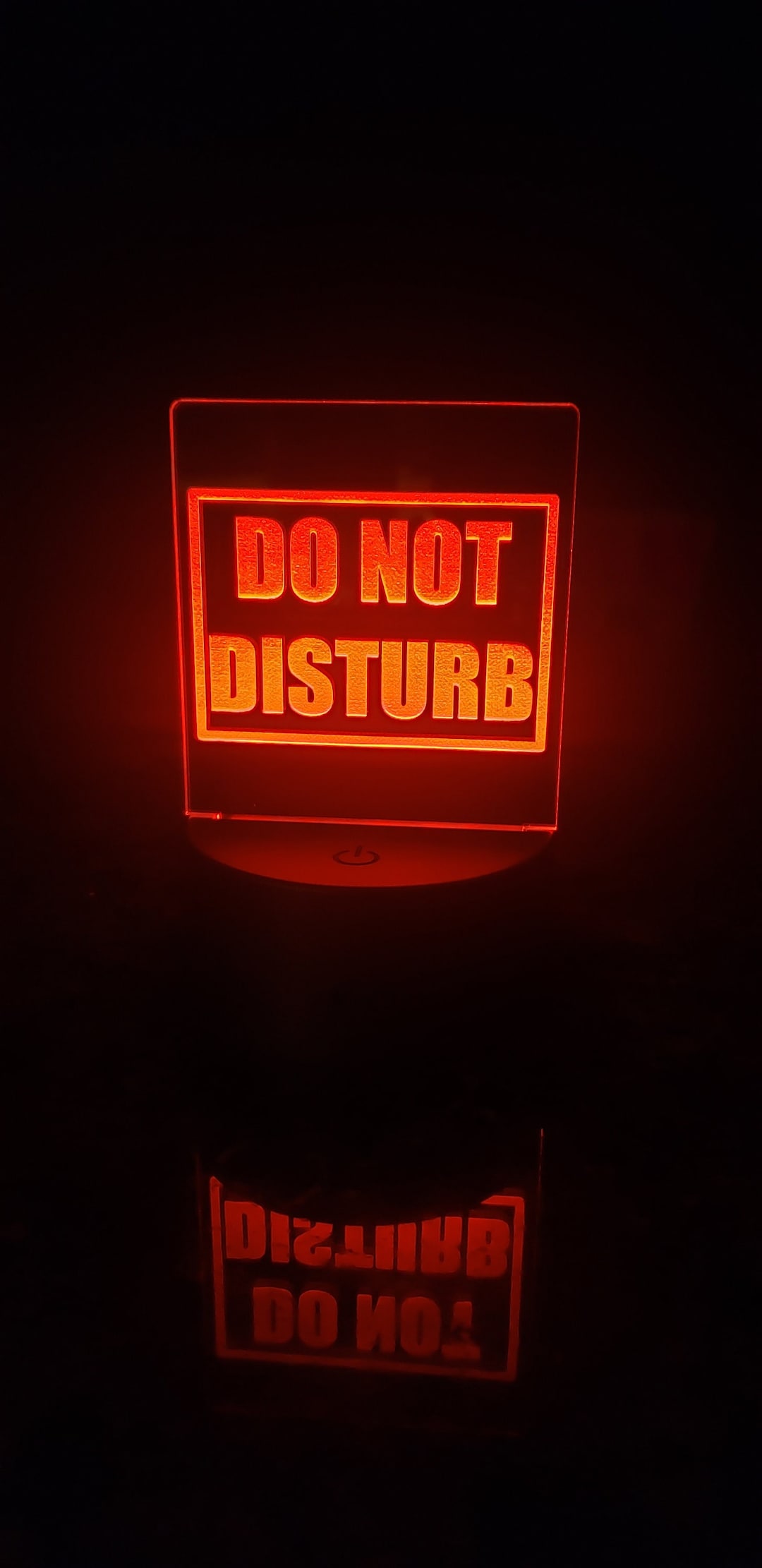 Do Not Disturb Remote Controlled LED Light, Night Light, Office Light ...