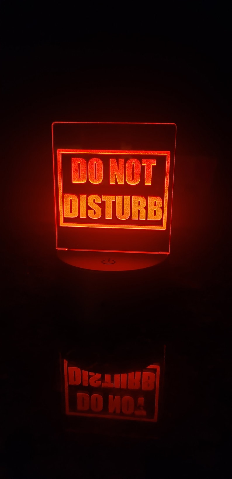 Do Not Disturb Remote Controlled LED Light, Night Light, Office Light ...