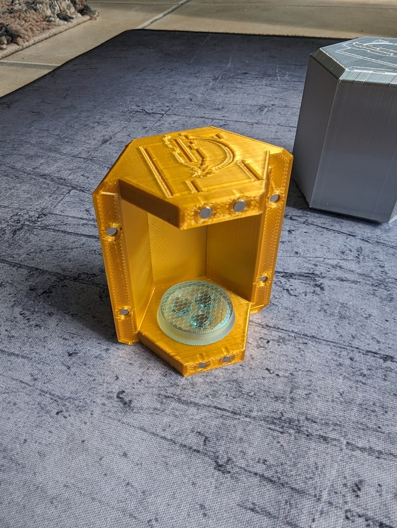 Hero Storage Magnetic Miniature Vault Miniature Storage 3D Printed ...