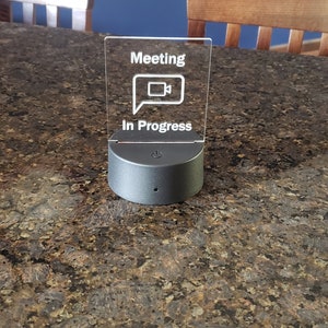 Meeting in Progress Controlled LED Light, Night Light, Office Light ...