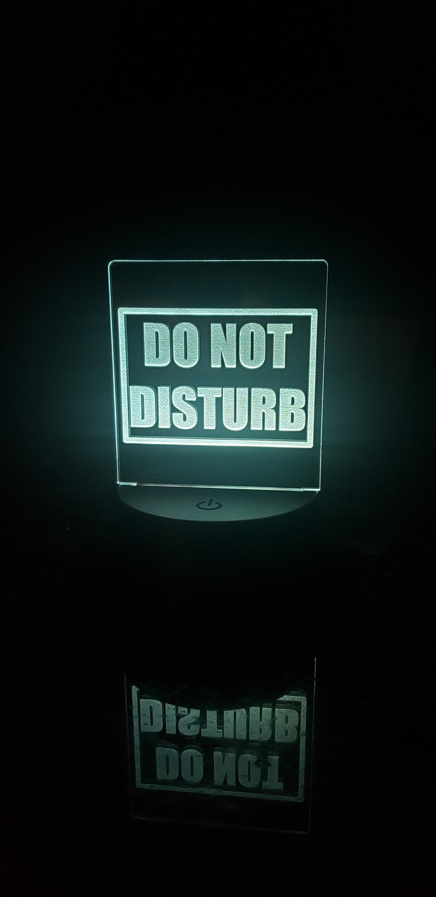 Do Not Disturb Remote Controlled LED Light, Night Light, Office Light ...