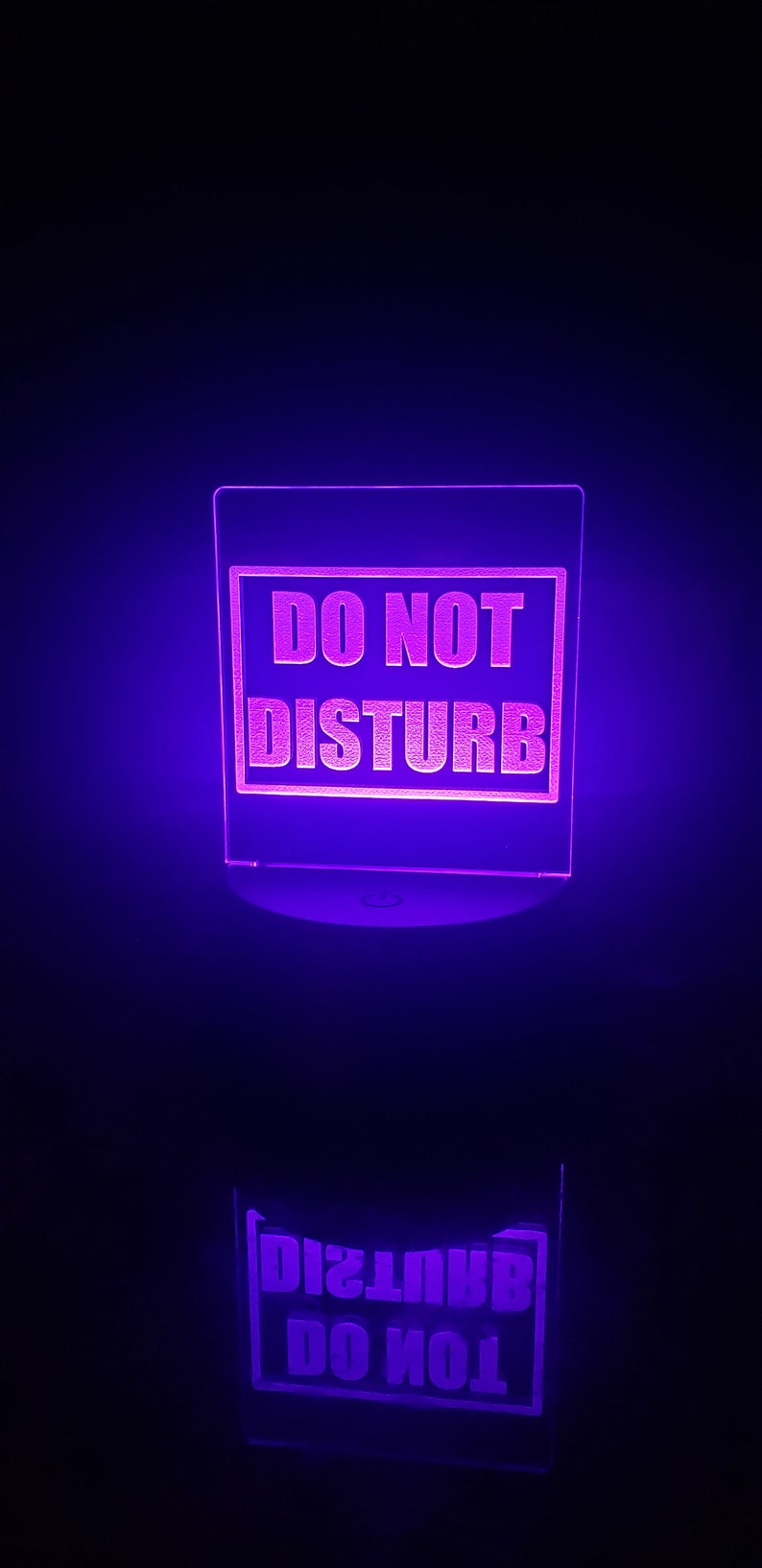 Do Not Disturb Remote Controlled LED Light, Night Light, Office Light ...