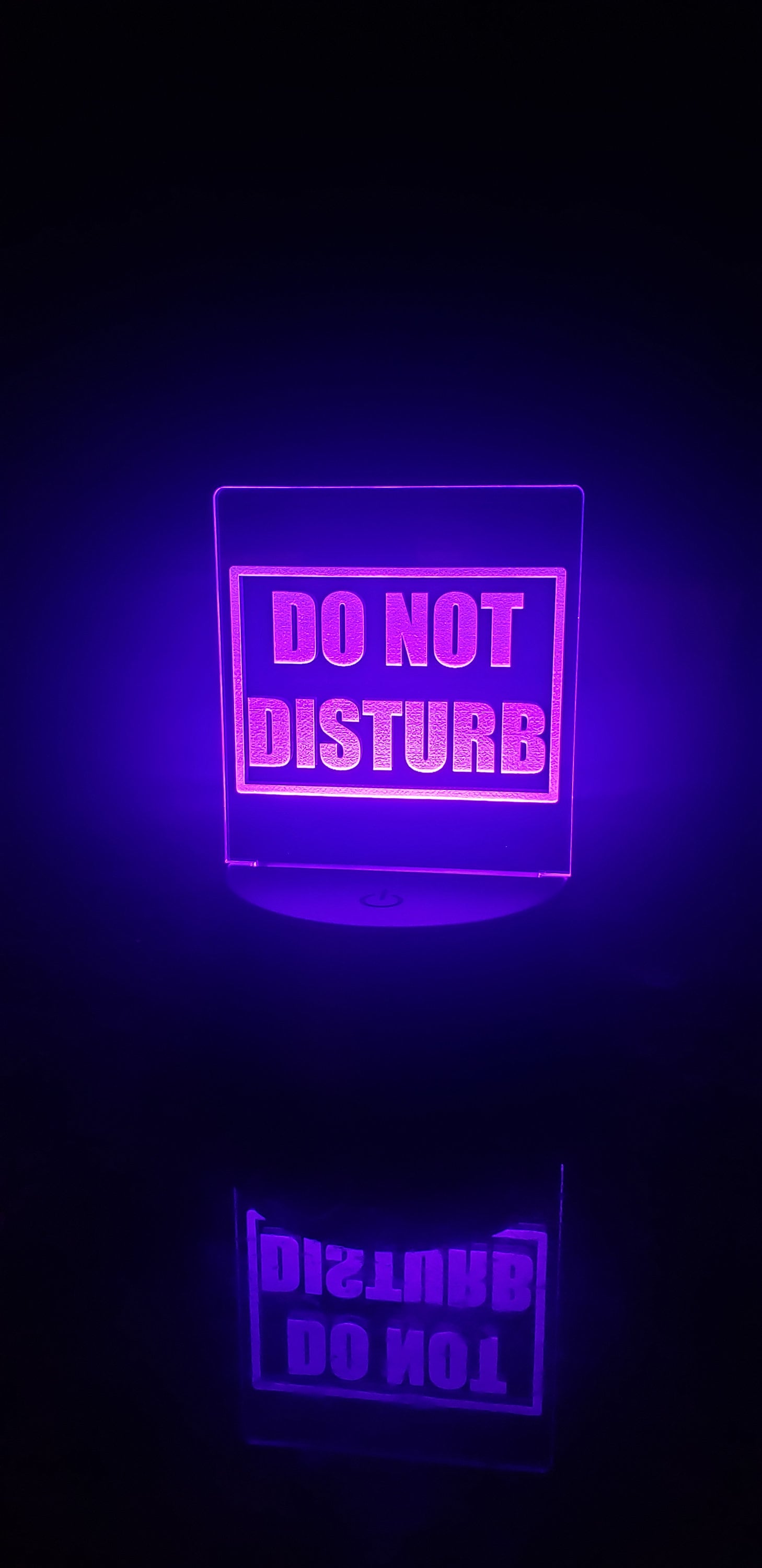 Do Not Disturb Remote Controlled LED Light, Night Light, Office Light ...