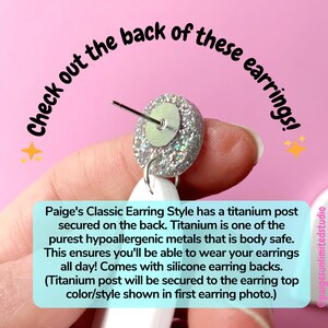 Pastel Rainbow Dangly Skeleton Bois, Spooky Cute Halloween Earrings ...