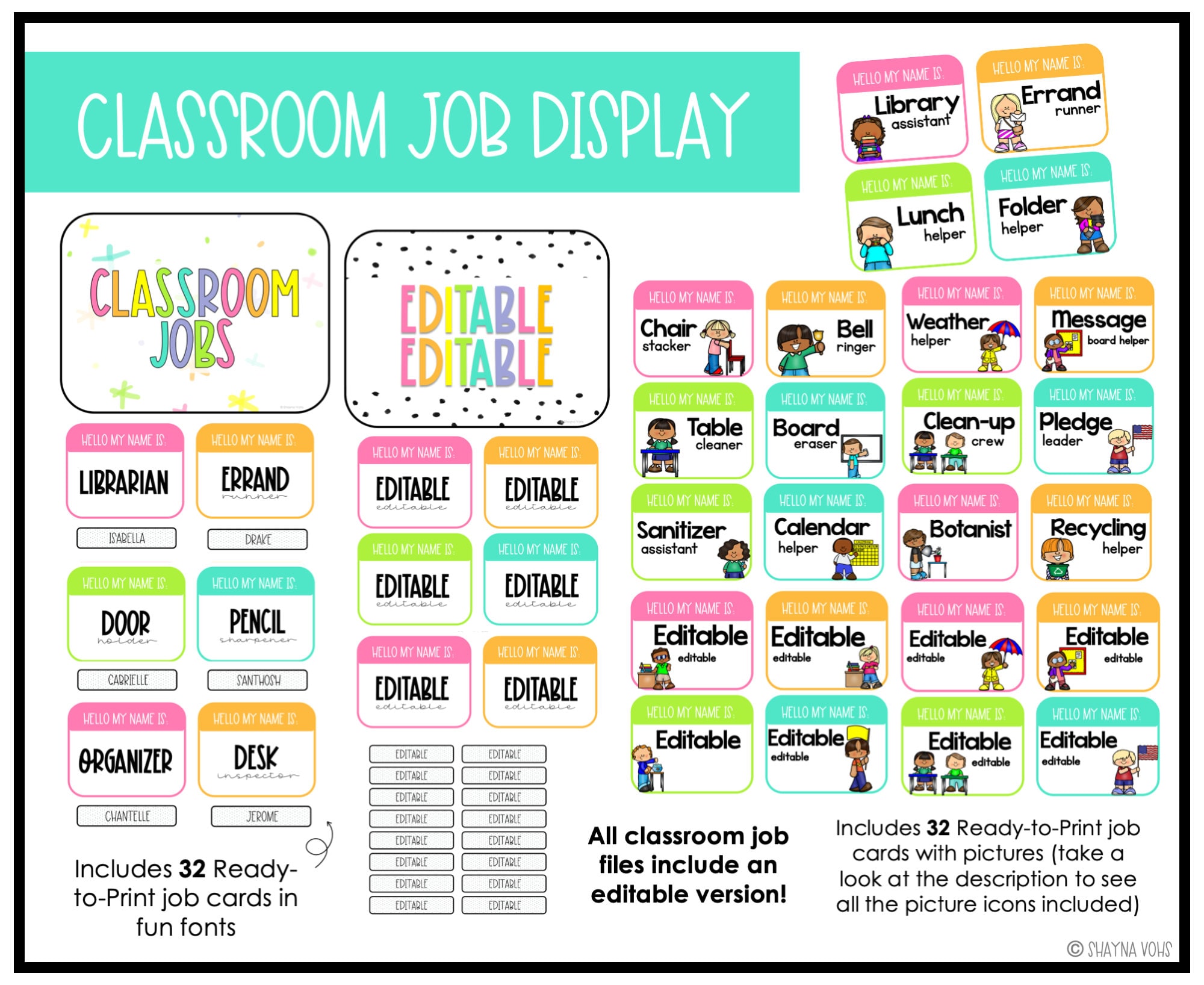 Classroom Jobs Classroom Jobs Chart Classroom Jobs Poster - Etsy Australia