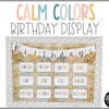 Boho Classroom Decor, Boho Birthday Bulletin Board - Etsy
