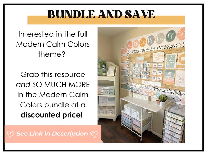 Calm Colors Hand Signal Posters: Classroom Decor (digital Download) - Etsy