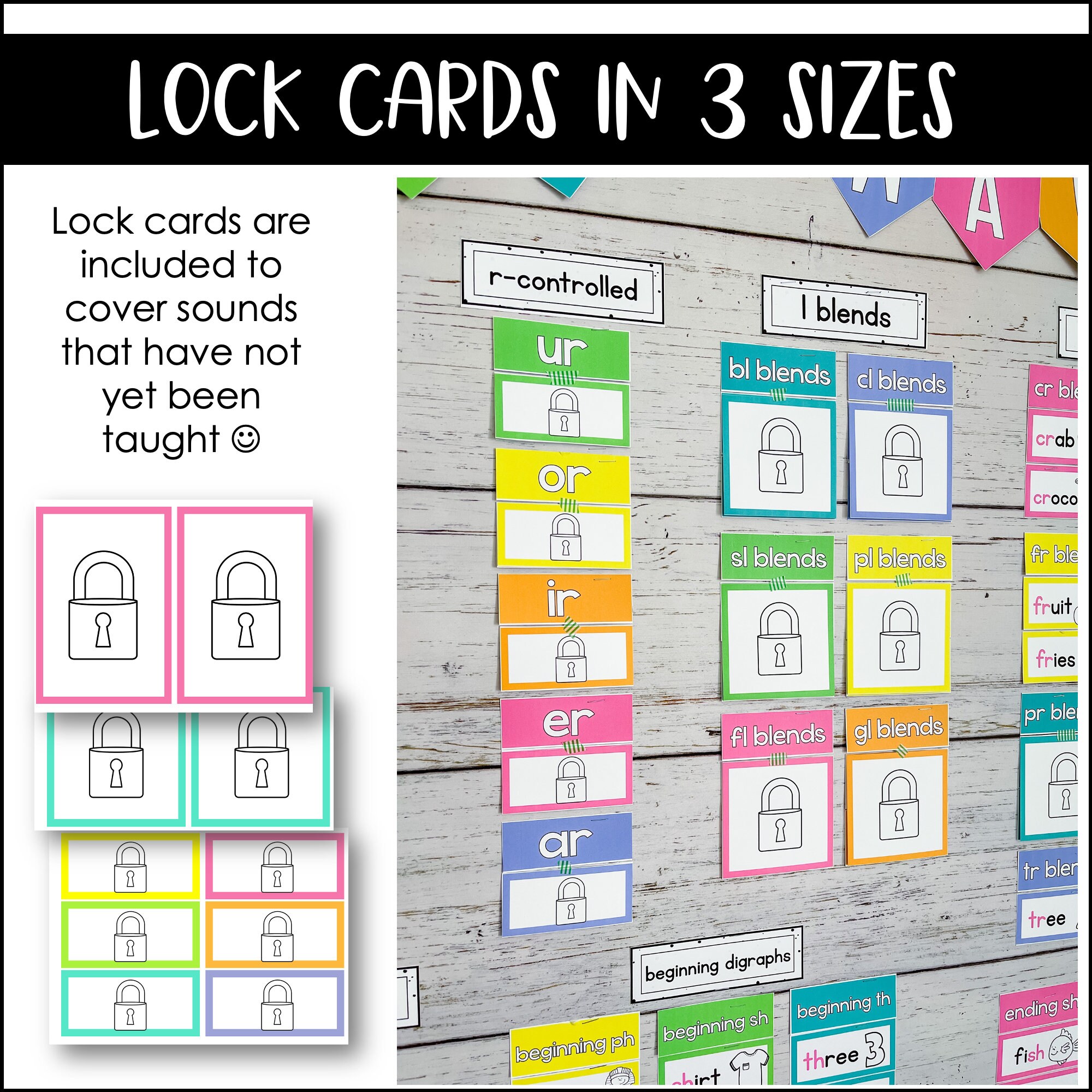 Sound Wall Classroom, Sound Wall Cards - Etsy