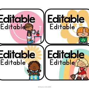 Classroom Jobs, Tropical Classroom Job Labels, Tropical Vibes Classroom ...