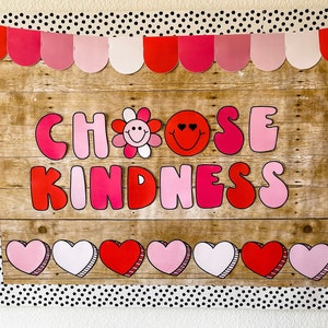 Valentines Day Bulletin Board Kit Retro Valentine Bulletin Board - Etsy