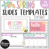Retro Groovy Powerpoint and Google Slides™ Templates for Teachers - Etsy