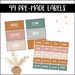 Boho Teacher Toolbox Labels, Neutral Teacher Toolbox Labels - Etsy