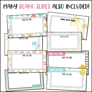 Tropical Powerpoint and Google Slides™ Templates for Teachers - Etsy