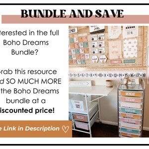 Boho Affirmation Station: Classroom Mirror Decor (editable Posters ...