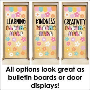 Spring Kindness Bulletin Board Kit: Classroom Decor (digital Download ...