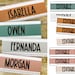 Neutral Boho Classroom Desk Nametags: Editable - Etsy