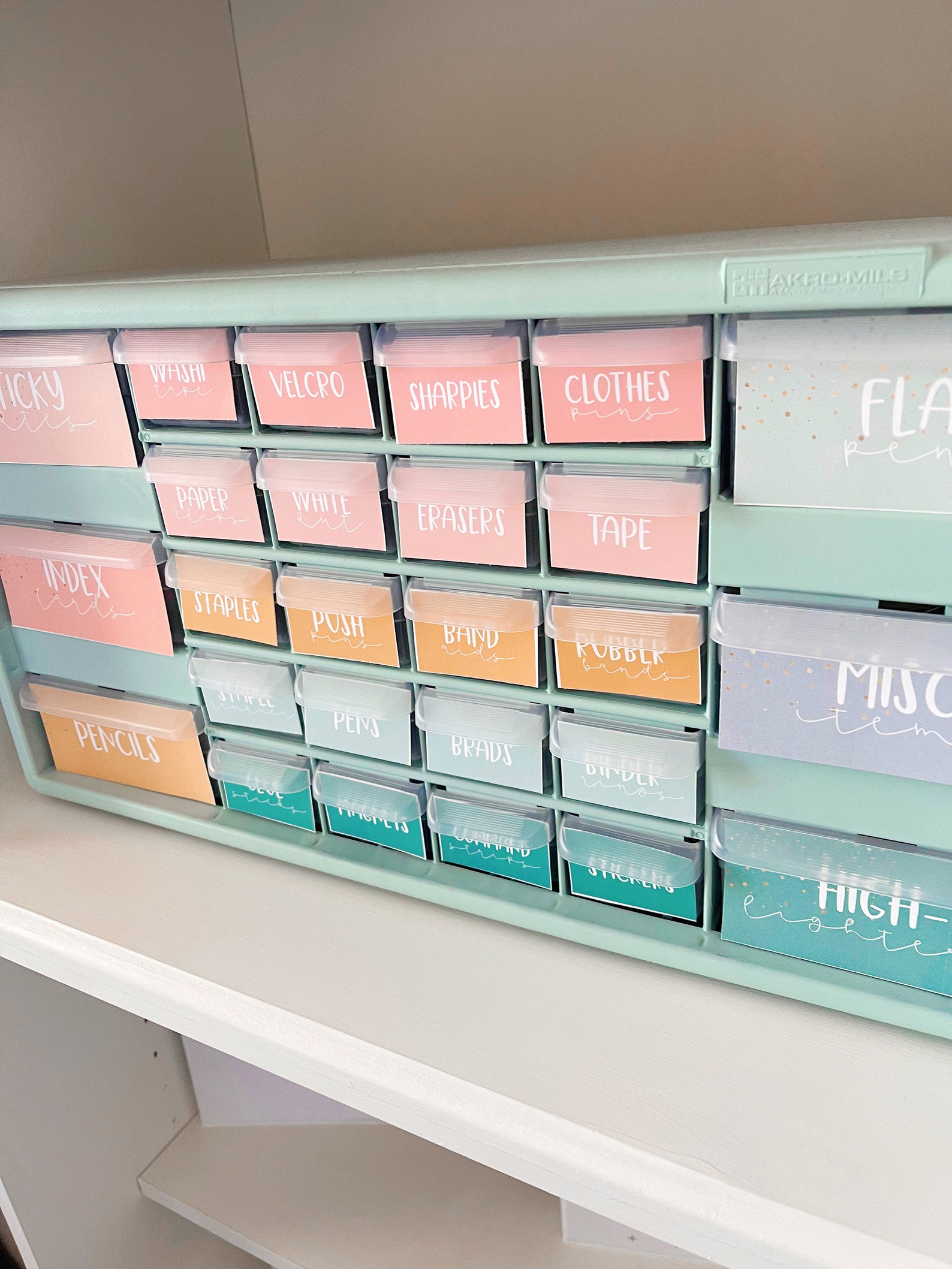 Teacher Tool Box Labels, Calm Colors Teacher Toolbox Labels Editable ...