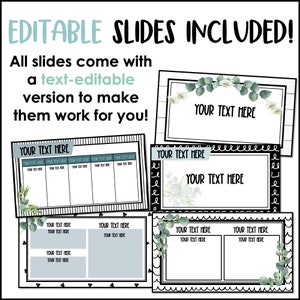 Farmhouse Powerpoint and Google Slides™ Templates for Teachers - Etsy
