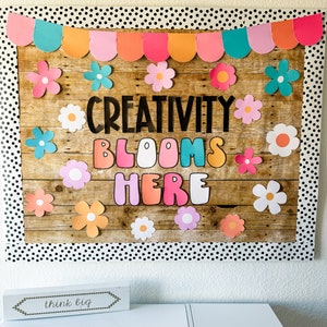 Spring Kindness Bulletin Board Kit: Classroom Decor (digital Download ...