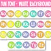 Alphabet Poster Classroom, Bright Alphabet Posters, Alphabet Posters ...